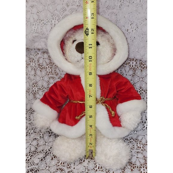 Gund | Toys | Gund White Bear Noel Plush Christmas Red Robe Polar Bear ...